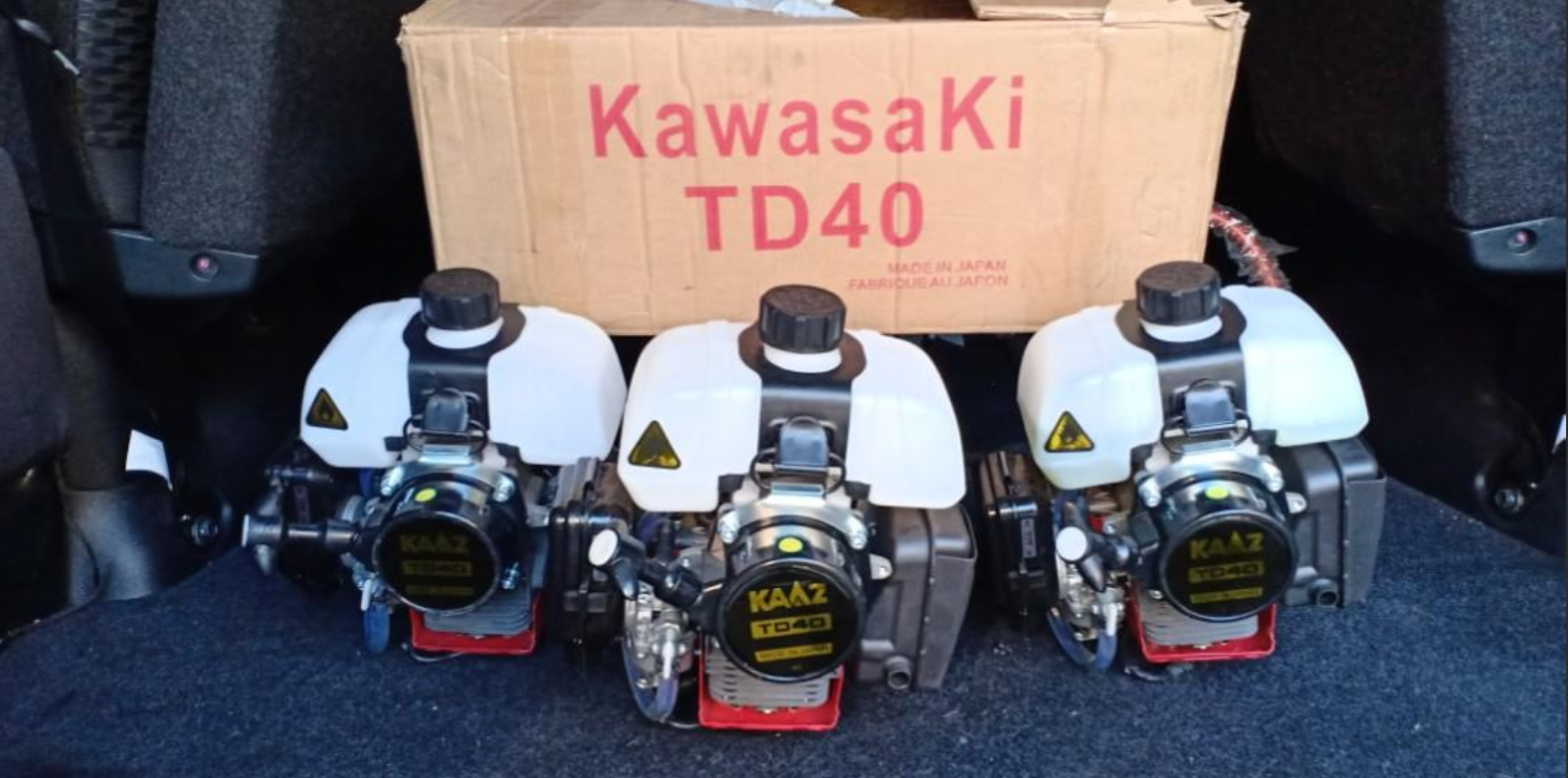 KAWASAKI GRASS CUTTER TD40 JAPAN ORIGINAL – JUBIS MARKETING